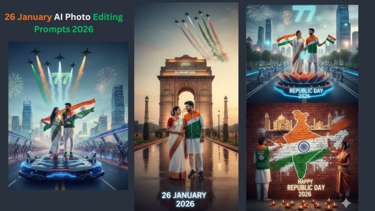 26 January AI Photo Editing Prompts 2026